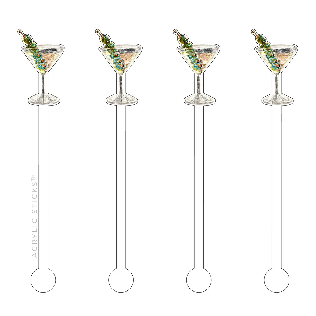 4 Piece Acrylic Stir Set – Monkee's of Willamsburg
